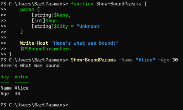 PSBoundParameters: The Variable Flight Recorder Your Scripts Deserve! - Bart Pasmans | Cloud ...